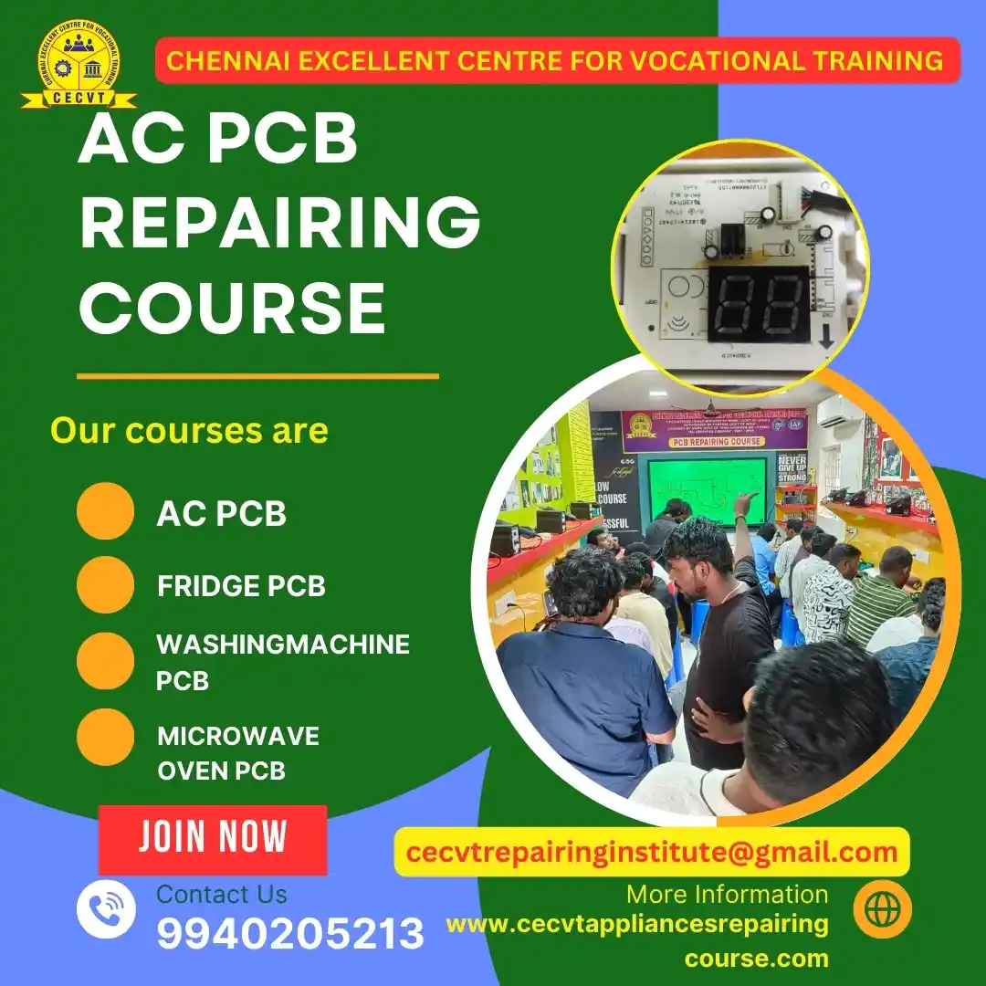 AC PCB Board Mechanic Course in Udaipur Rajasthan – Chennai Excellent ...
