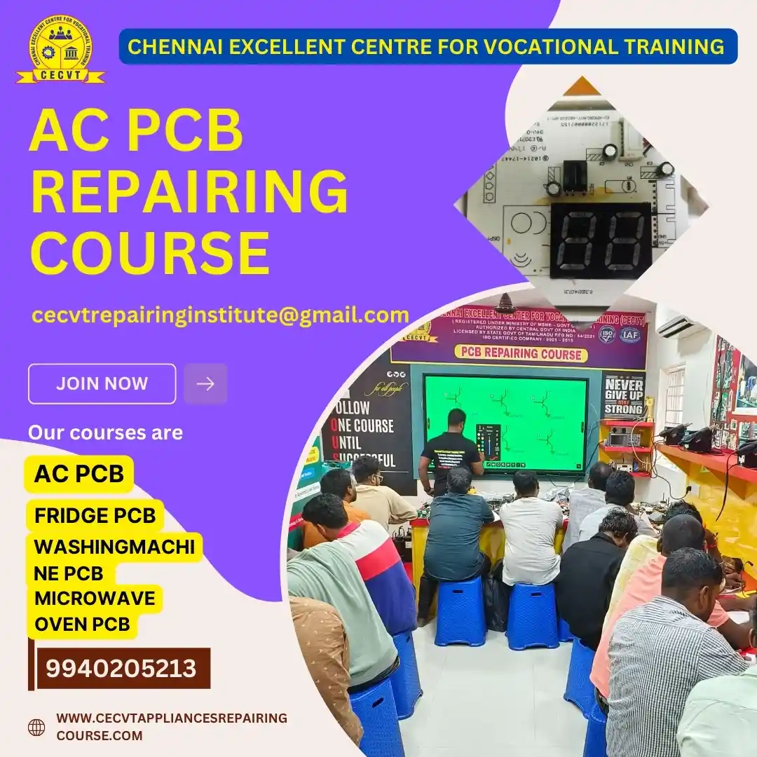 AC PCB Board Mechanic Course in Udaipur Rajasthan – Chennai Excellent ...