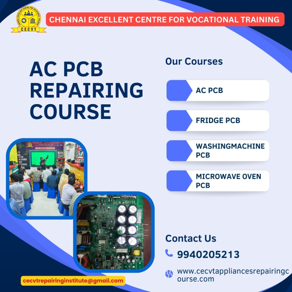 AC PCB Repairing Course Tamil Nadu – Chennai Excellent Center For ...